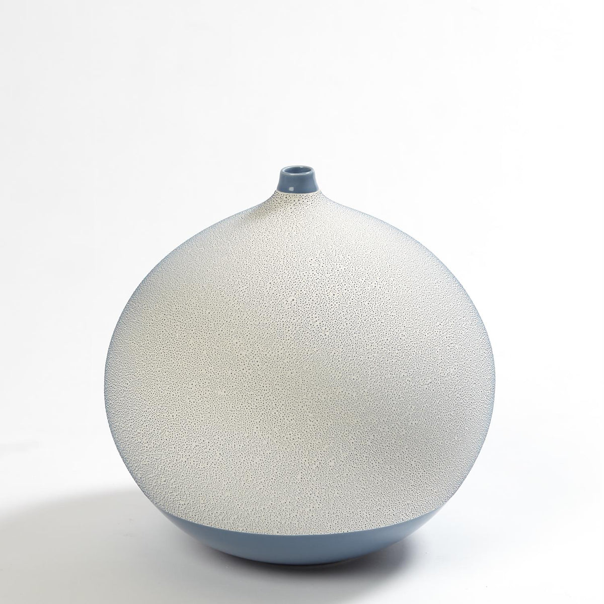 Blue Pixelated Ball Vase - Medium — BDC Living