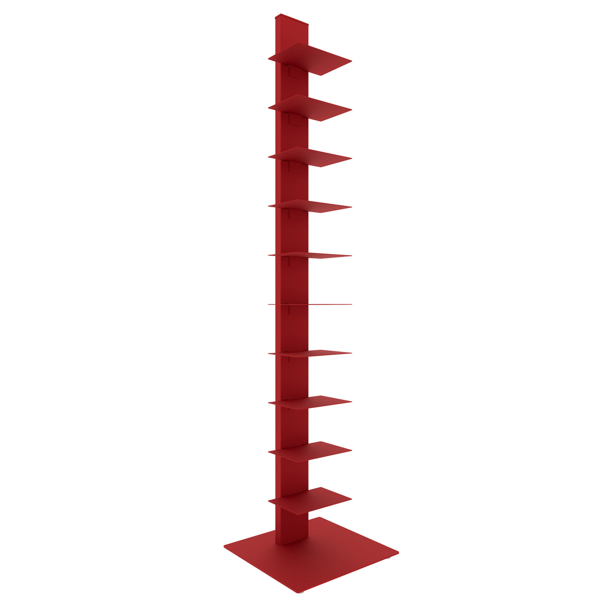 Sapiens Bookcase Tower - Red — BDC Living