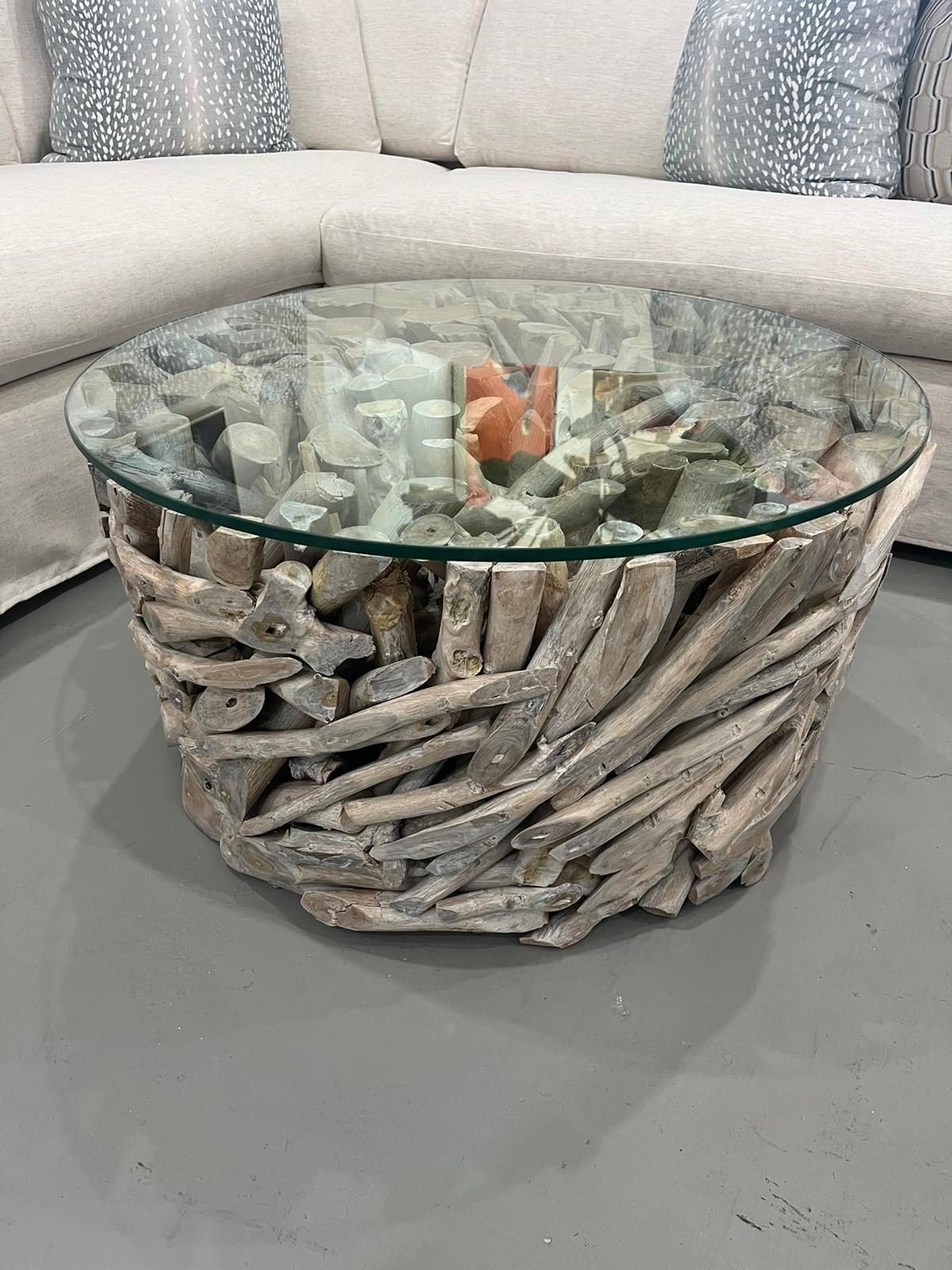 Ranting Coffee Table - White Wash — BDC Living