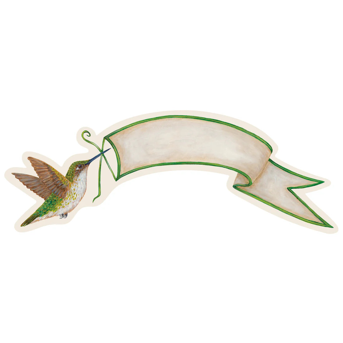 Hummingbird Banner Table Accent - Pack of 12 — BDC Living