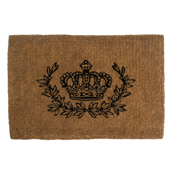 Crown & Wreath Doormat — BDC Living