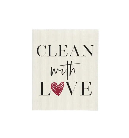 Clean With Love Sponge Cloth — BDC Living