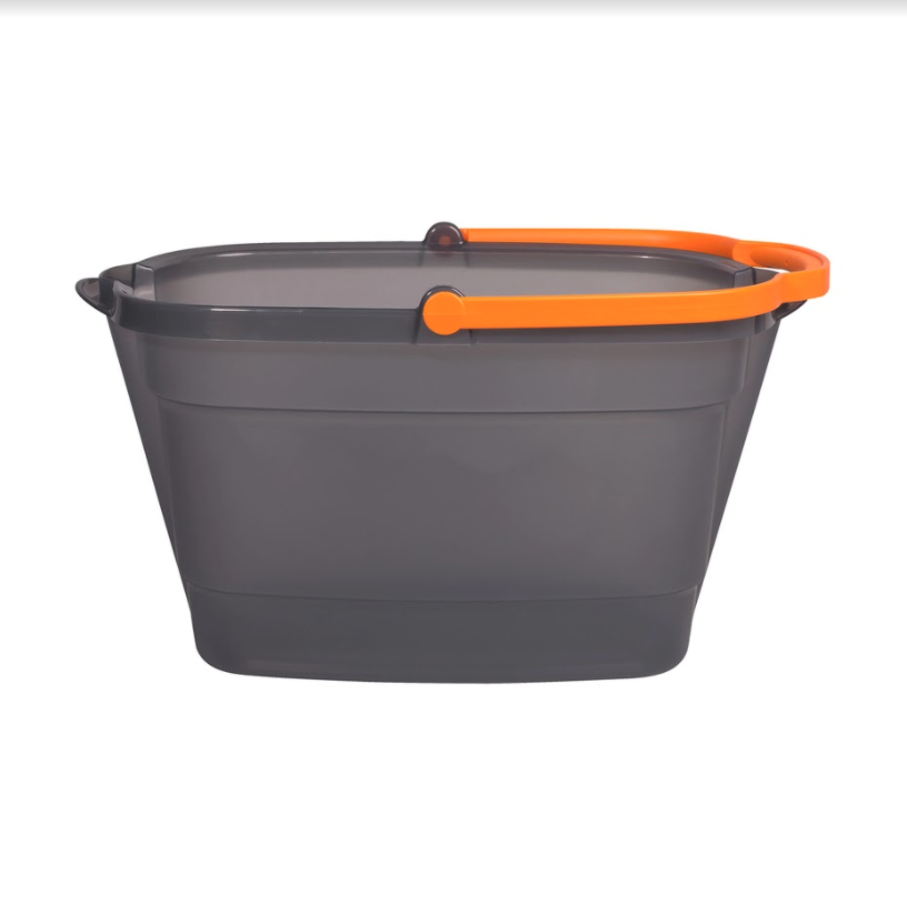4gal. Bucket-Graphite/Orange — BDC Living
