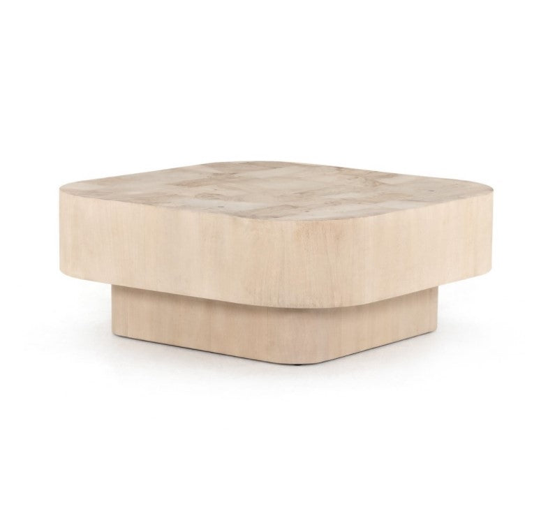 Blanco Coffee Table - Bleached Burl — BDC Living