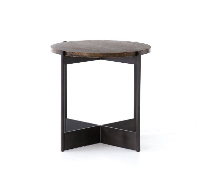 Shannon End Table - English Brown Oak — BDC Living