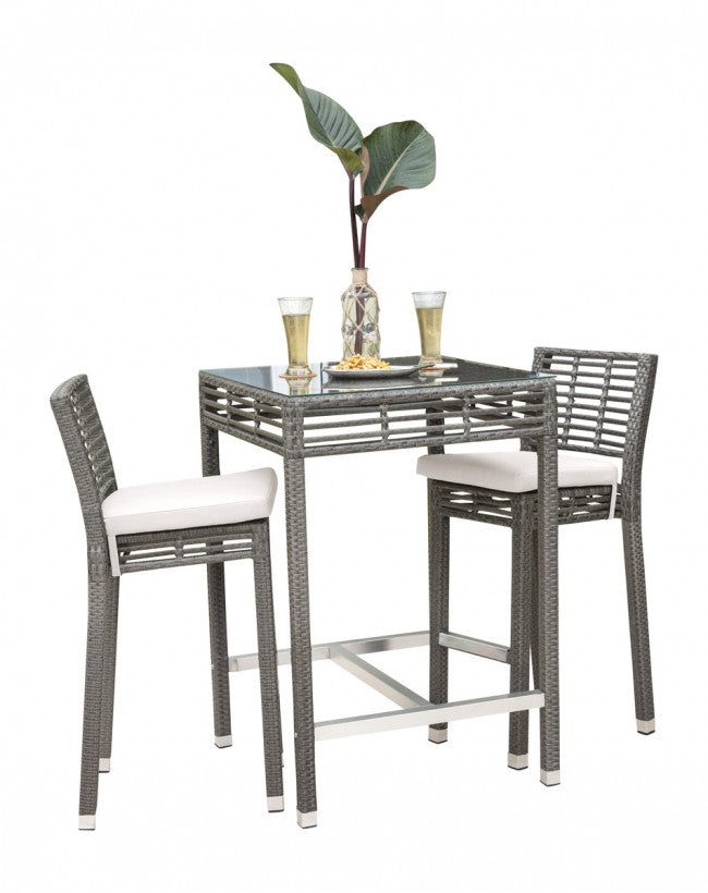 Graphite 3-Piece Pub Set — BDC Living