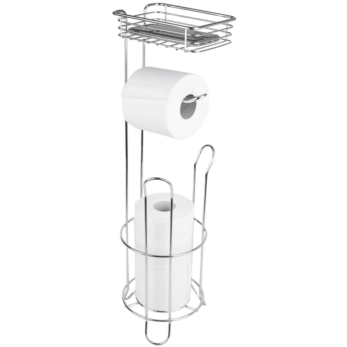 Toilet Paper Tray With Accessory Holder — BDC Living
